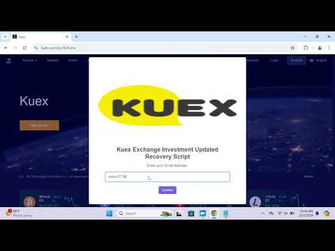 KUEX recovery Activation Process