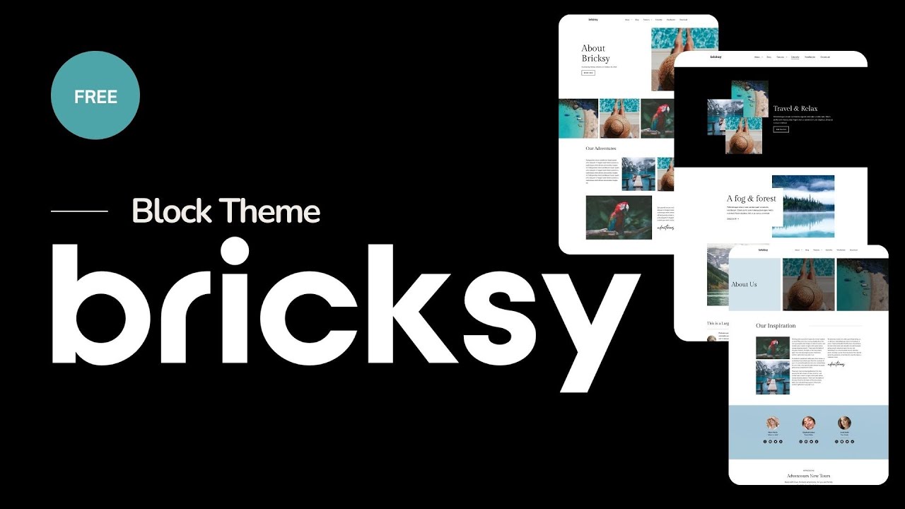 Bricksy - Free FSE WordPress Theme