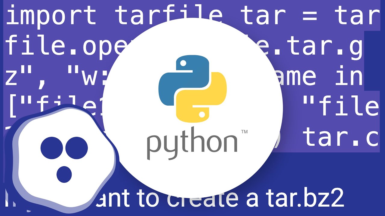 How to create full compressed tar file using Python?