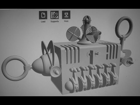 Block Head Robby Machine Step 1 Main frame & base. by RobotHut ...