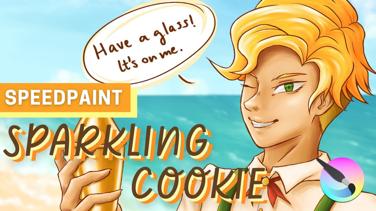 Cookie Run Kingdom: Sparkling Cookie (scuffed) [SPEEDPAINT]