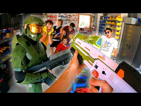 NERF GUNS for Nerf Gun Game HALO Edition!