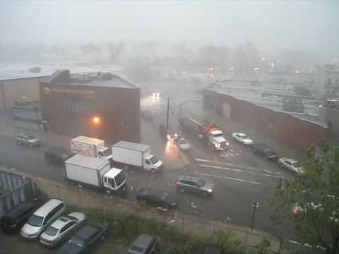 Severe Weather Possible Tornado in Brooklyn 9/16/10