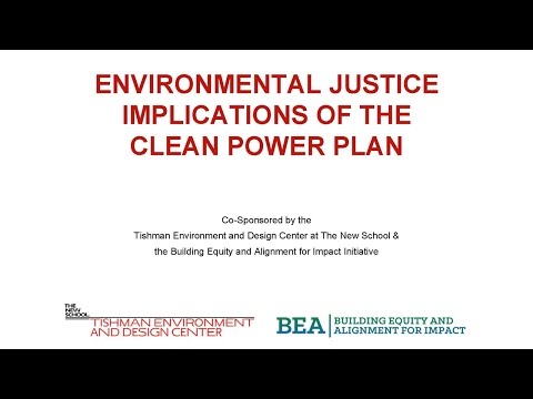 Environmental Justice Implications of U.S. EPA’s Clean Power Plan | The New School