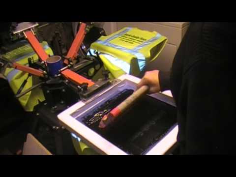 screen printing safety vest