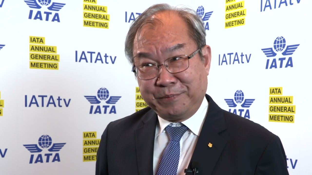 IATA AGM 2023: Interview, Capt. George Kao, President, China Airlines ...