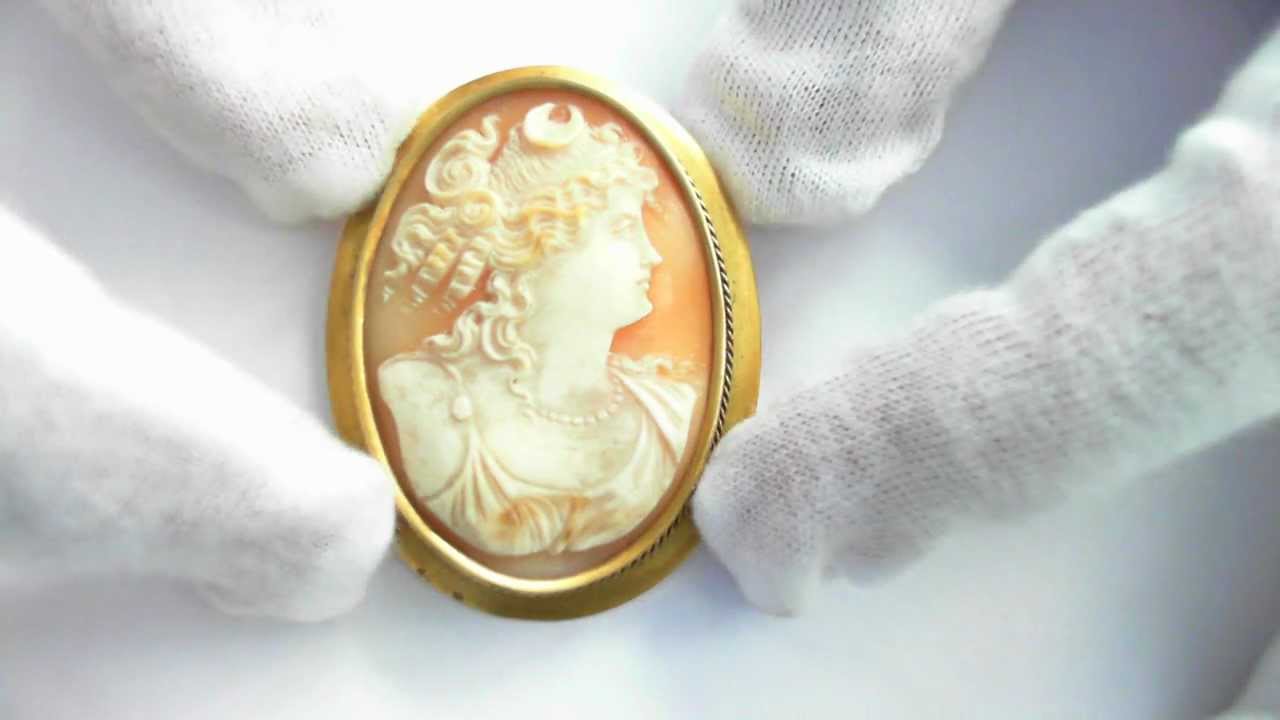Antique Cameo Pin/Pendant - 10k