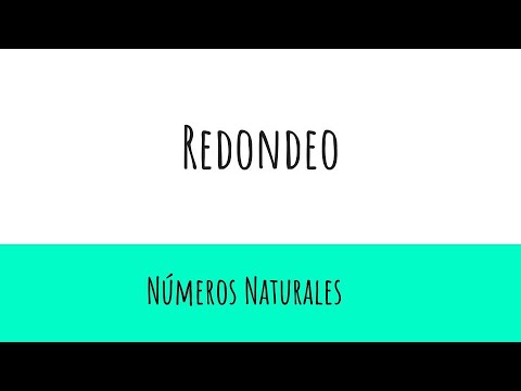 3. Redondeo Melina Matemáticas