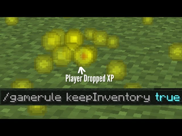 KeepInventory Lose XP Minecraft Data Pack