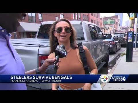 Steelers fans react: Wild win over Bengals, TJ Watt injury