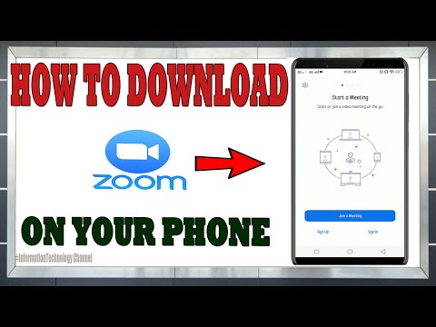 How To Install Zoom on Android Phone…: English ESL video lessons