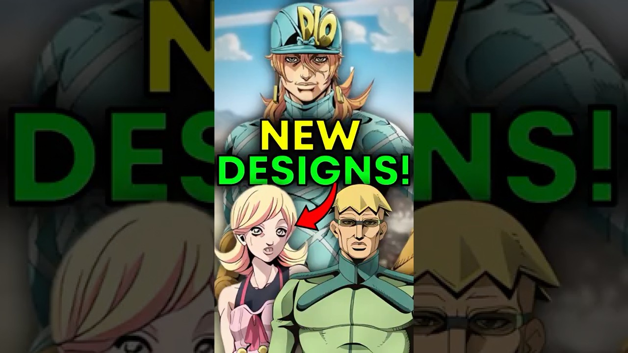 New Diego Brando, Lucy Steel and Steven Steel Designs