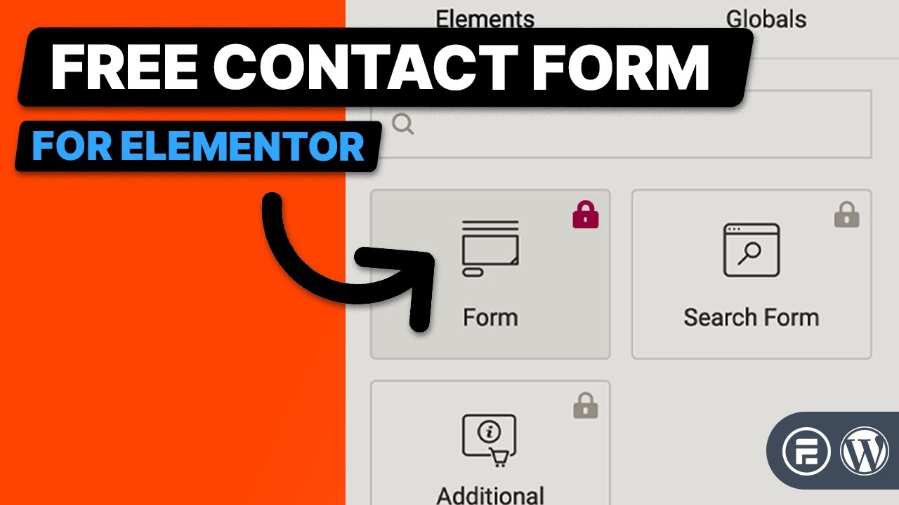 How To Add a Contact Form to the Free version of Elementor