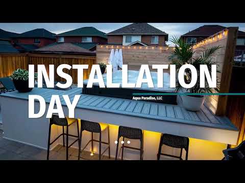 Aqua Paradise Swim Spa Delivery