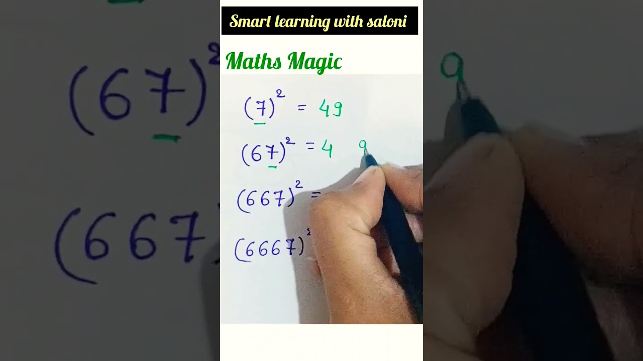 Maths Magic #viralshorts #shorts