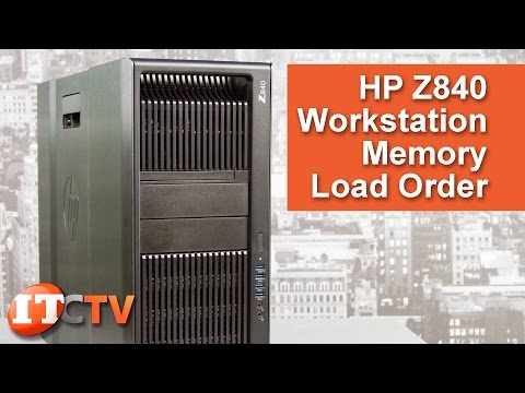 HP Z840 Workstation - Memory Configurations