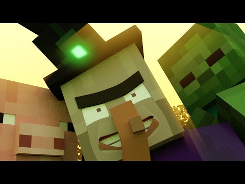 Annoying Villagers 6 - Original Minecraft Animation by MrFudgeMonkeyz ...