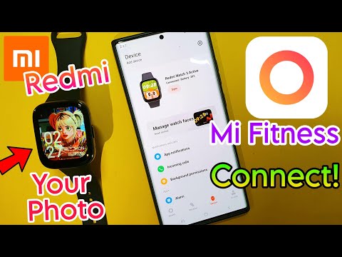 Mi Fitness App | Redmi Smartwatch Connect to phone | Redmi Watch 3 Active Setup