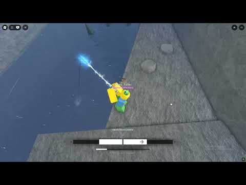 Roblox Fisch! ( pt1) getting the enchant.
