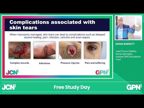 What are the main complications associated with skin tears?