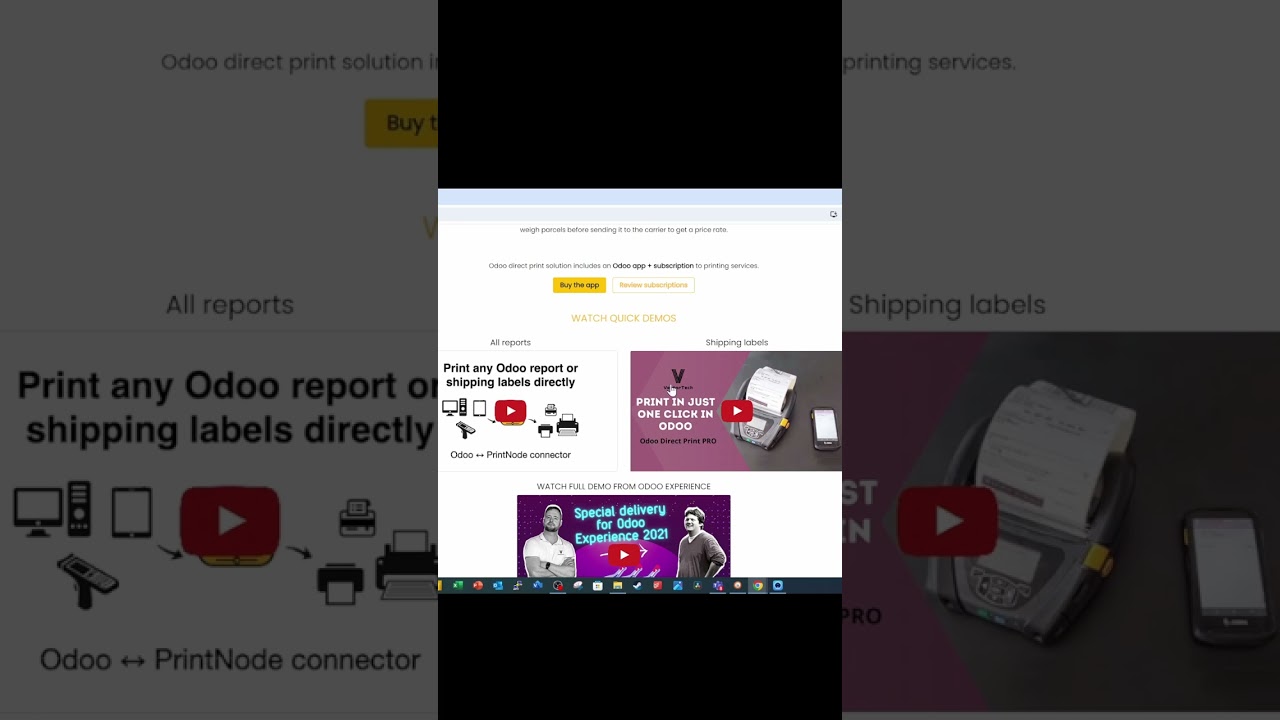 Automate Printing and Print Directly in ODOO