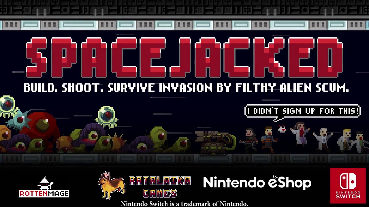 Spacejacked | Trailer (Nintendo Switch)