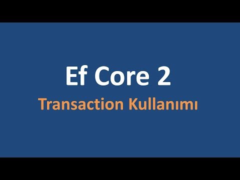 Learn Entity Framework Core ile Transactions Kullanımı - Mind Luster