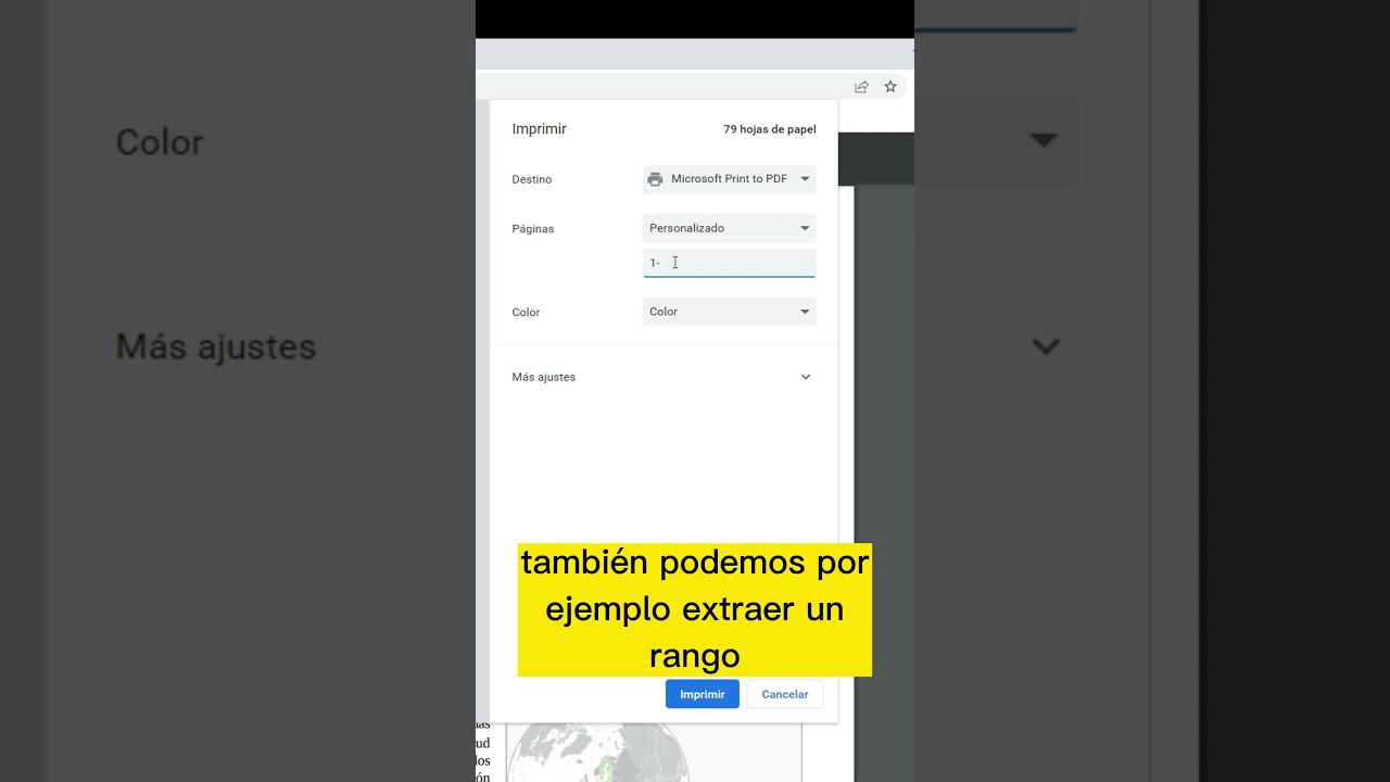🟡How to EXTRACT PAGES from a PDF #shorts #pdf #productivity