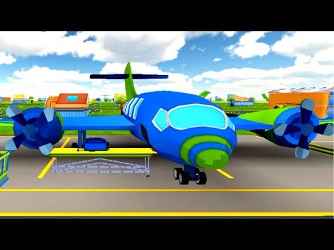THE MOST COMPLEX AIRPORT GAME APP FOR KIDS - 3D MINI AIRPORT CITY WITH SPECIFIC ACTIVITIES AGES 4+