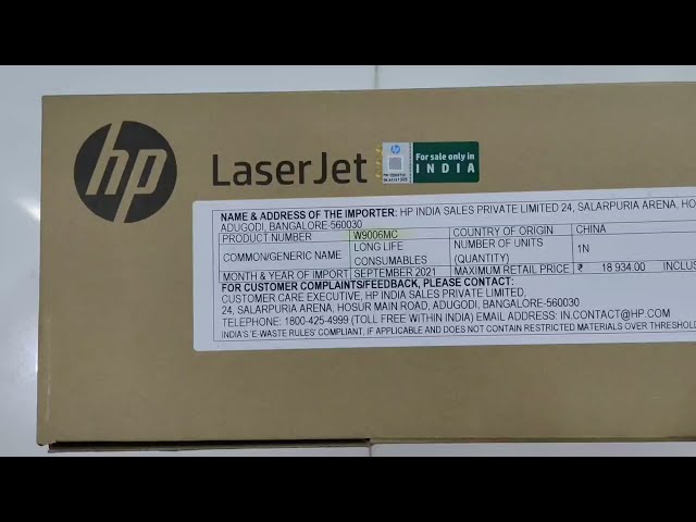 HP LASER TONER CARTRIDGE - HP W9004 Laser Toner Cartridge Wholesale ...