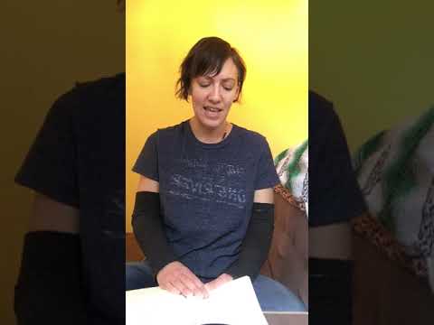 Sara Larsen reading from The Riot Grrrl Thing