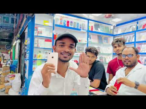 Only 5000₹ me second hand iPhone📲| sameer mobile , Bilaspur , Chhattisgarh | new Vlog by Lalit kumar