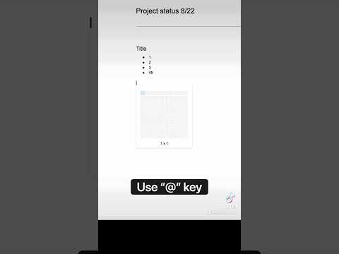 Google Doc tips - make it work like Notion