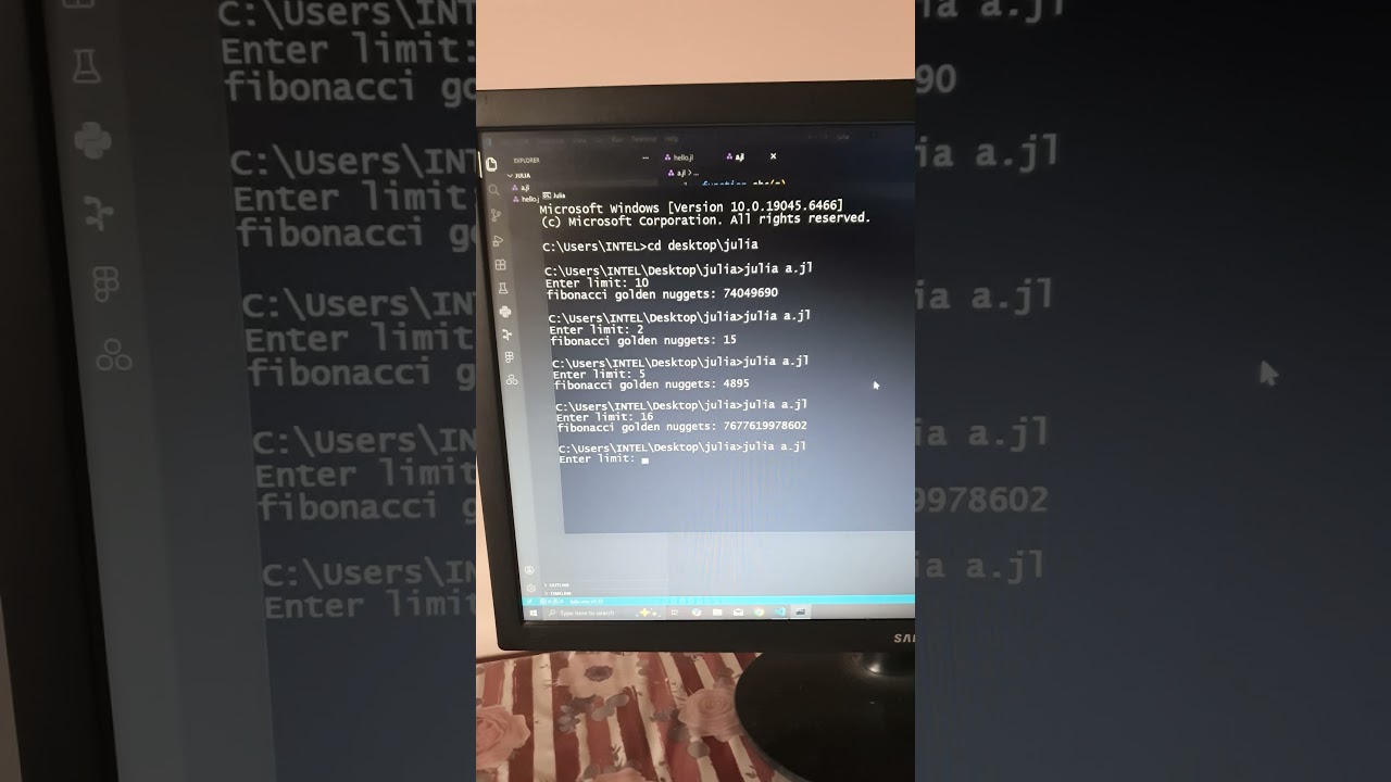 julia | Euler project 'Fibonacci golden nuggets' | CodeLearning