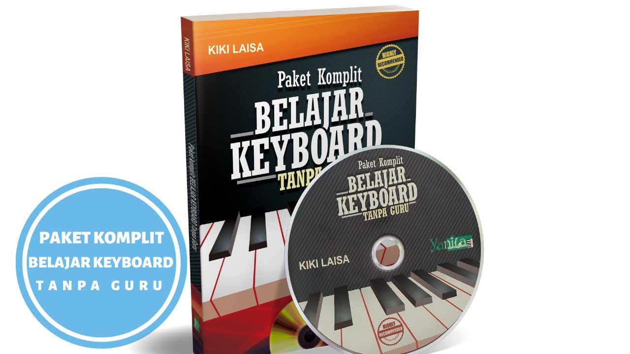 BUKU PAKET KOMPLIT BELAJAR KEYBOARD TANPA GURU