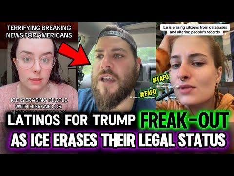 LATINOS For Trump FREAKING OUT as ICE Deports & Erase People with Hispanic Last Names From Data Base