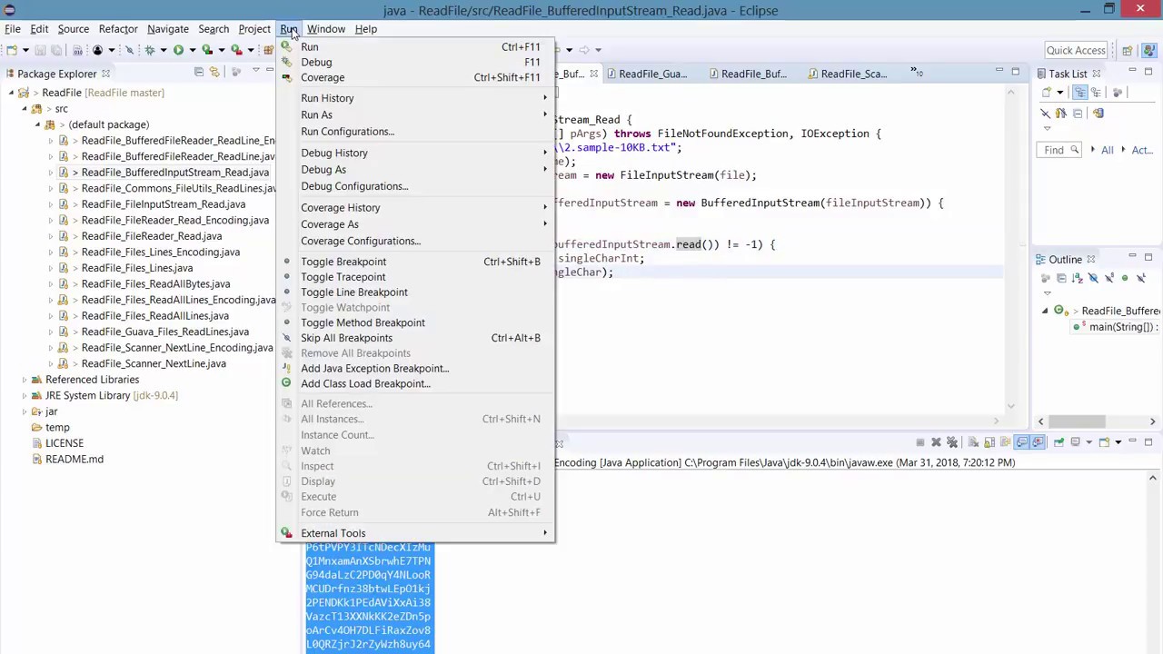 Read Files in Java - BufferedReader, Scanner, FileReader, InputStreamReader, BufferedInputStream