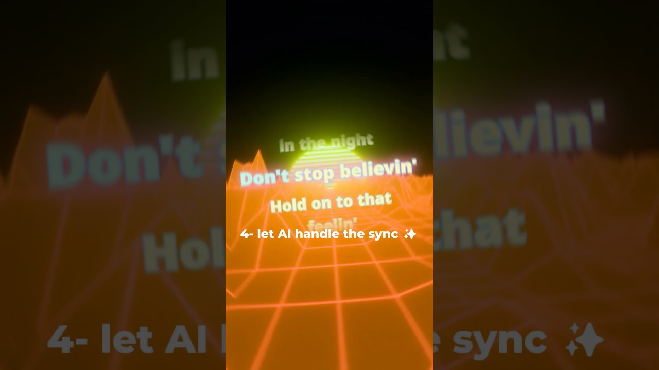 How to Create Pro Karaoke & Lyric Videos in 60 Seconds