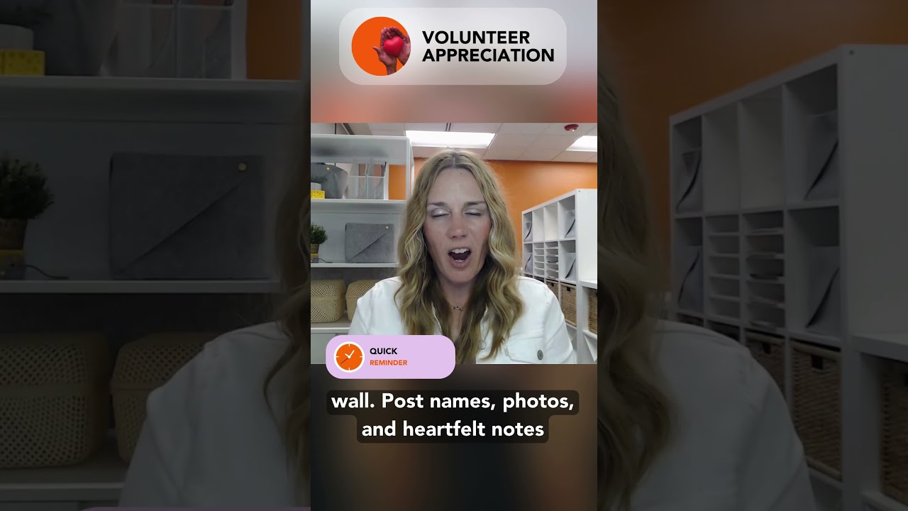 Volunteer Appreciation Ideas