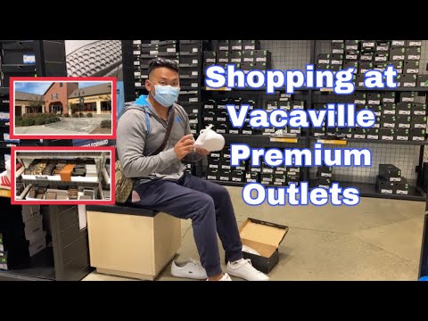 Shopping at Vacaville Outlet