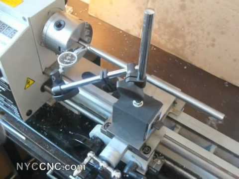 Rollie Dad Method - Spindle alignment on my mini Lathe from Micromark ...