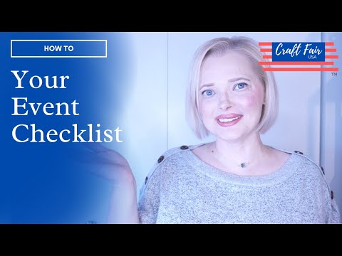 Event Checklist