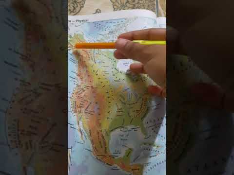 Appalachian Mountains : Location on map with brief description