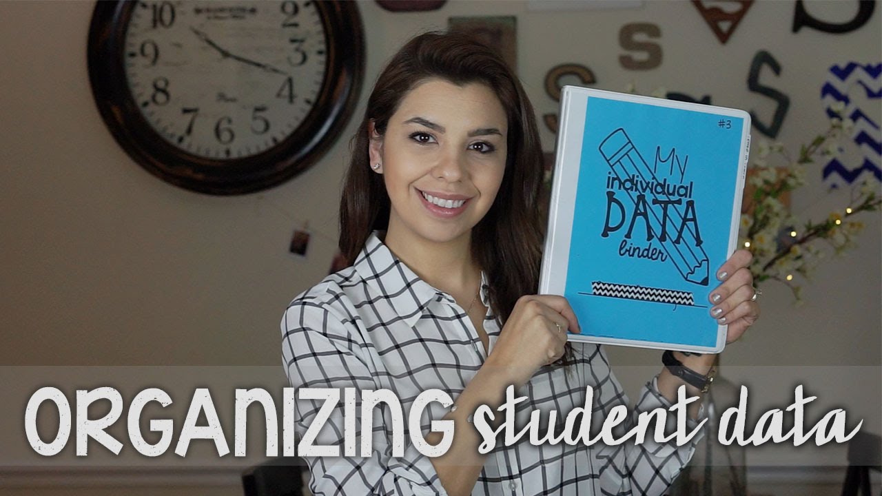 Organizing Student Data ~ Data Binders