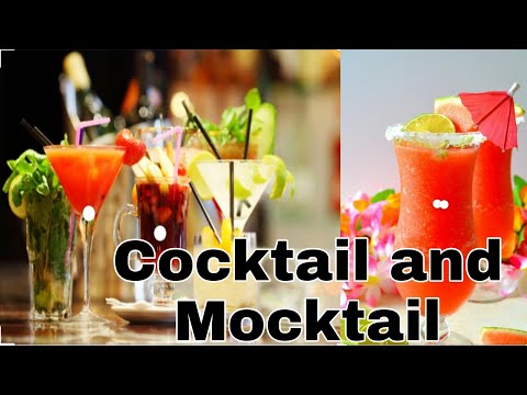 Full definition of Cocktail and Mocktail. It's Methods and Popular cocktails and mocktails.