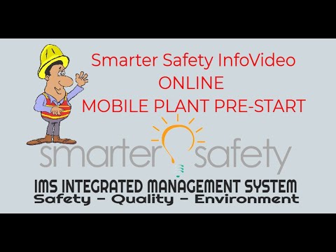 21 108 PRE START IMS Integrated Management System - Rated ★★★★★ IMS Integrated Management System