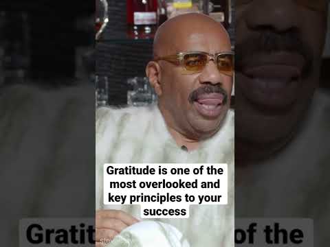 Gratitude is one of the most overlooked and key principles to your success