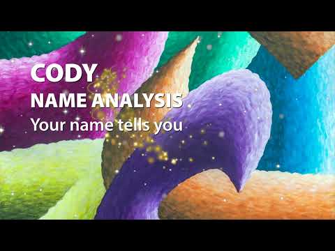 CODY Name Analysis / Your name tells you