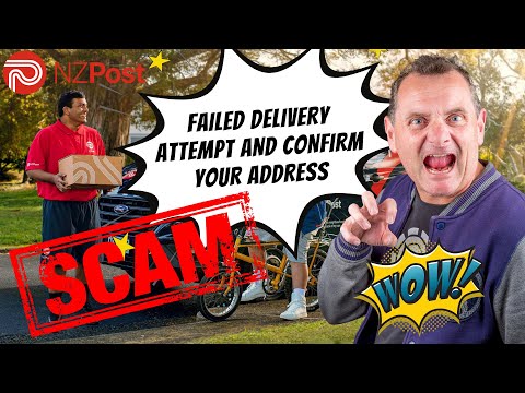 New Zealand Post (NZ POST) Failed delivery attempt and confirm your address SCAM Caution