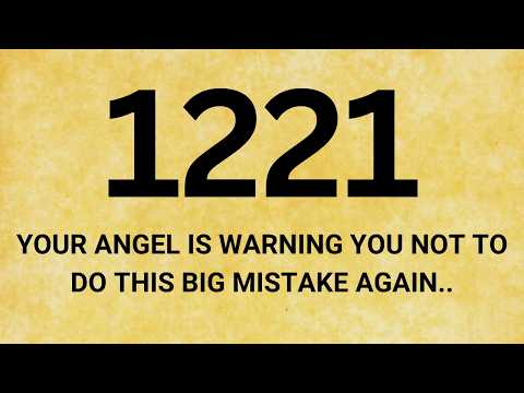 🕊️1221 Your angel is warning you not to do this big mistake again.. Open this now !!